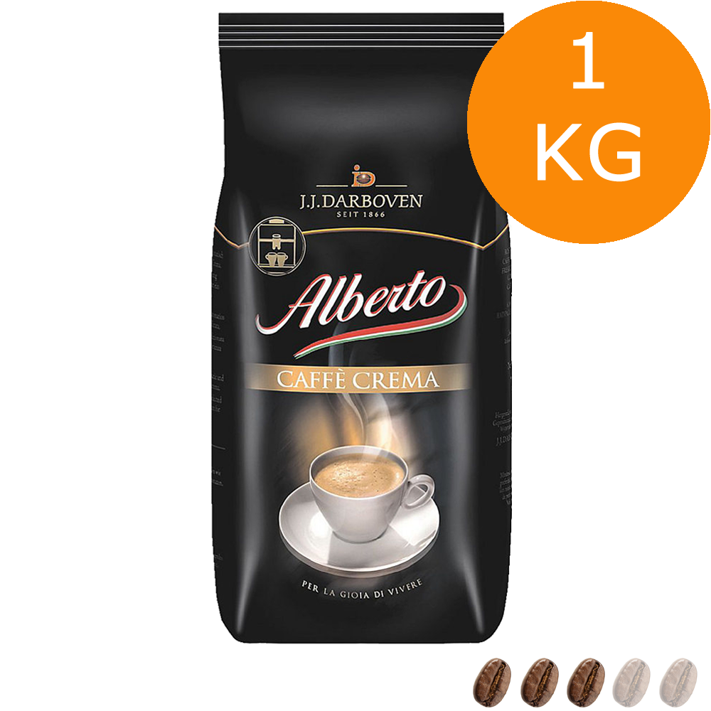 Alberto Caffè Crema kaffebønner - Kaffekompagniet.com