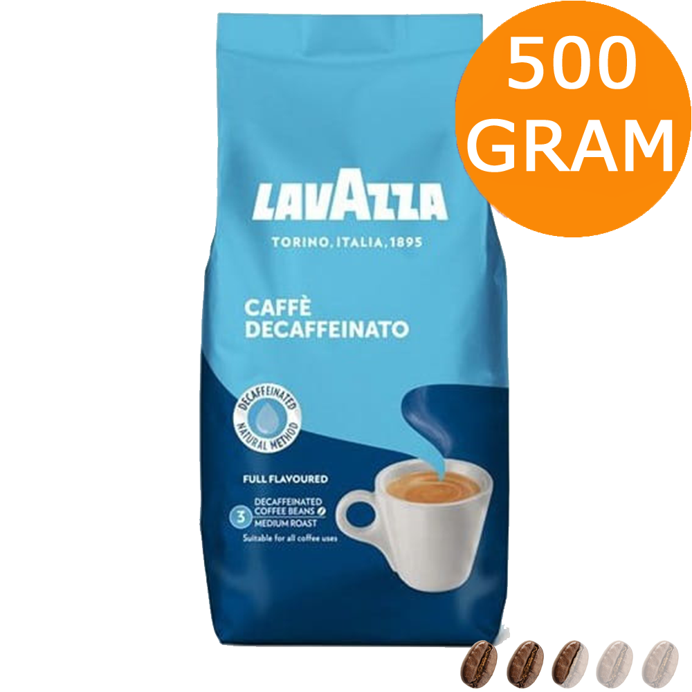 Lavazza Decaffeinato Bønner - Kaffekompagniet.com