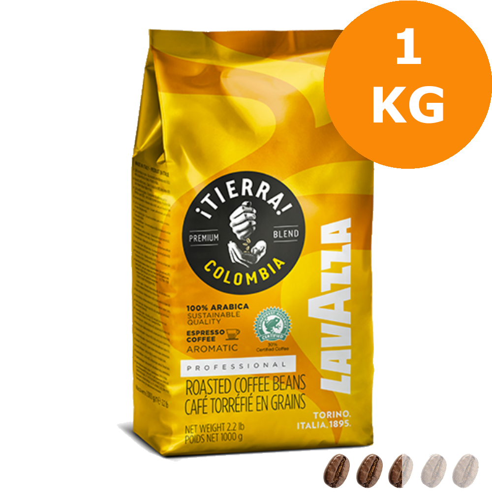 Lavazza Tierra Colombia Bønner - Kaffekompagniet.com